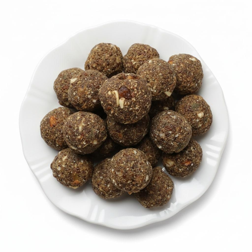 Alsi Laddu (1 KG) - Zayka India